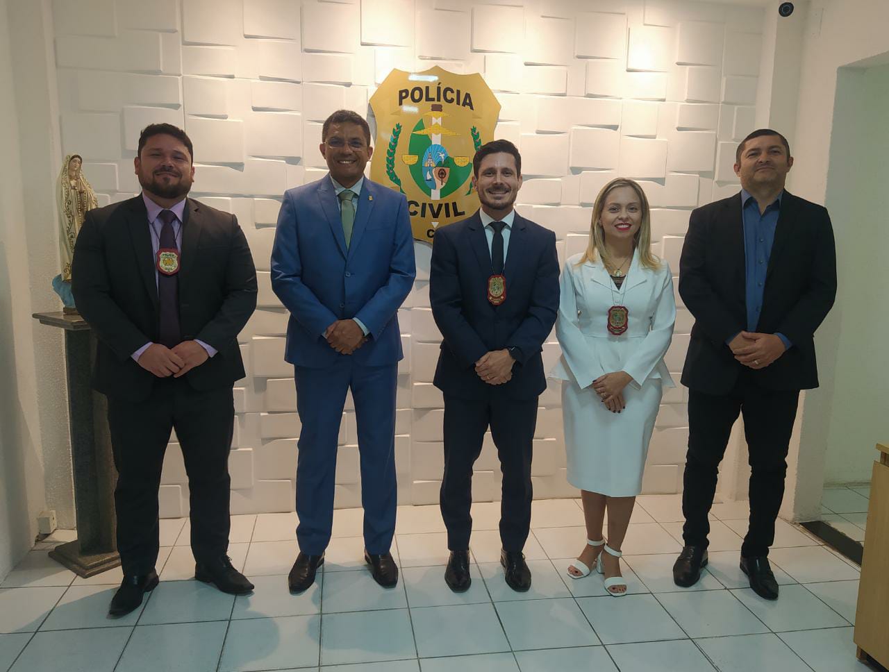 Delegado Geral do Ceará recebe a visita do diretor da Divisão de ...