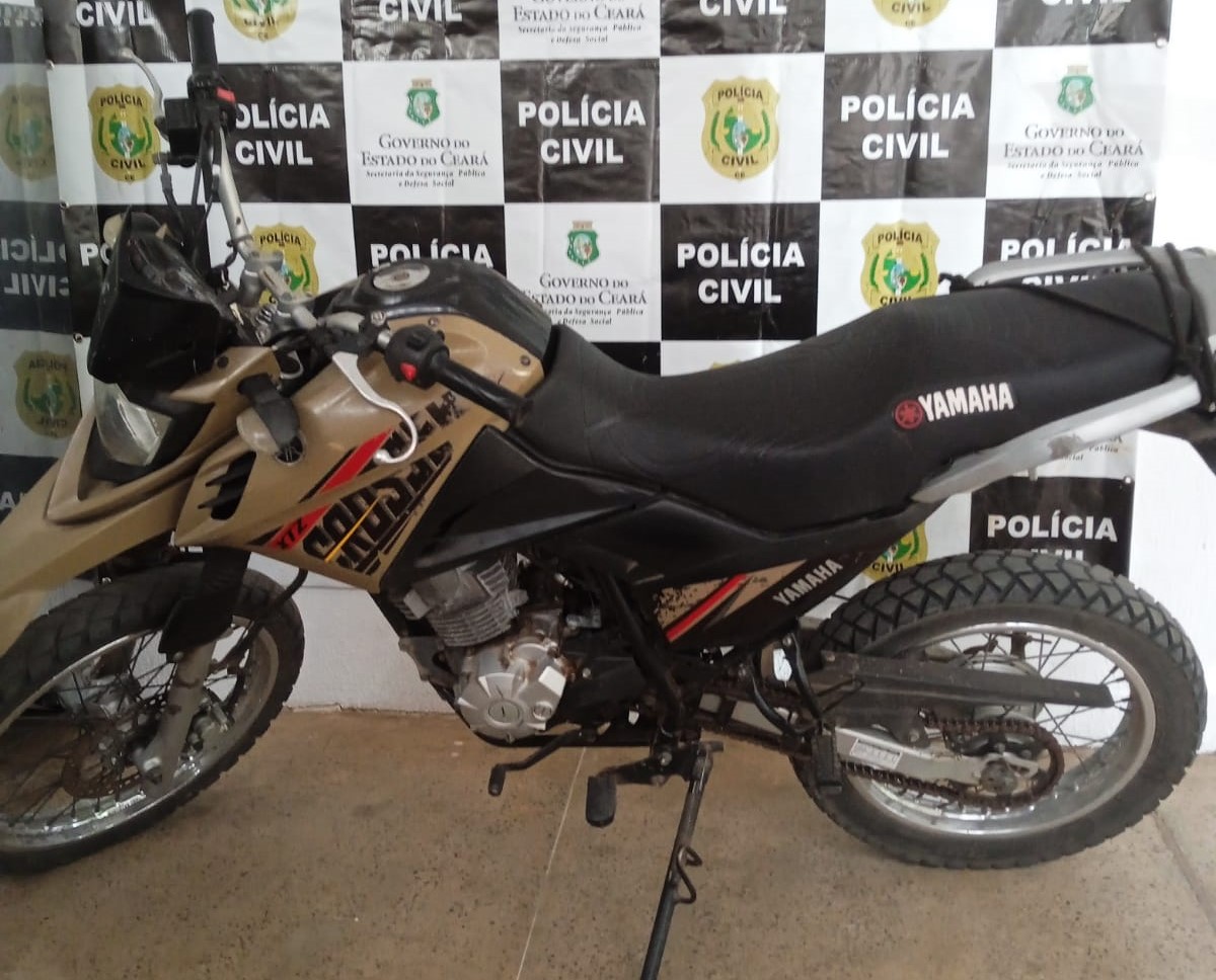 Motocicletas são apreendidas e homem é preso pela PCCE em Tabuleiro do Norte - Polícia Civil
